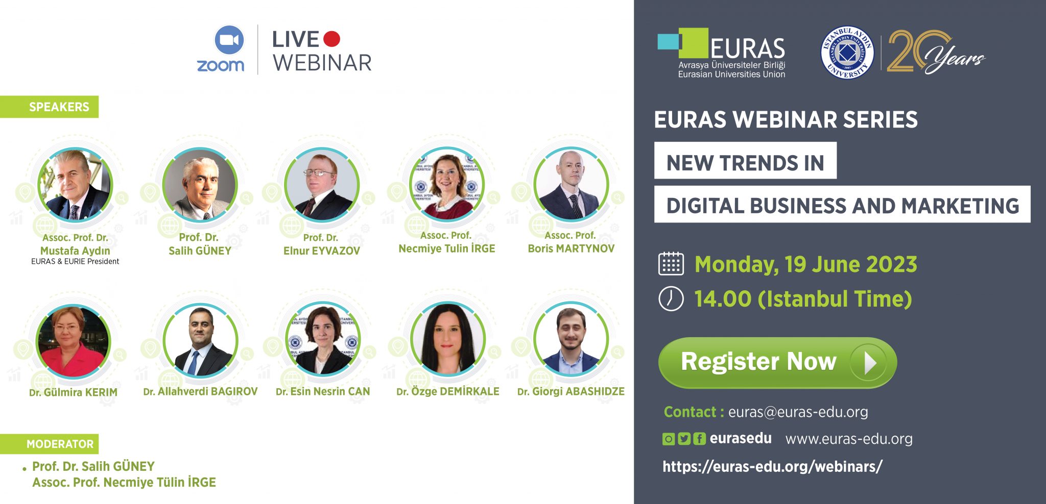 NEW TRENDS in Digital Business and Marketing – Euras